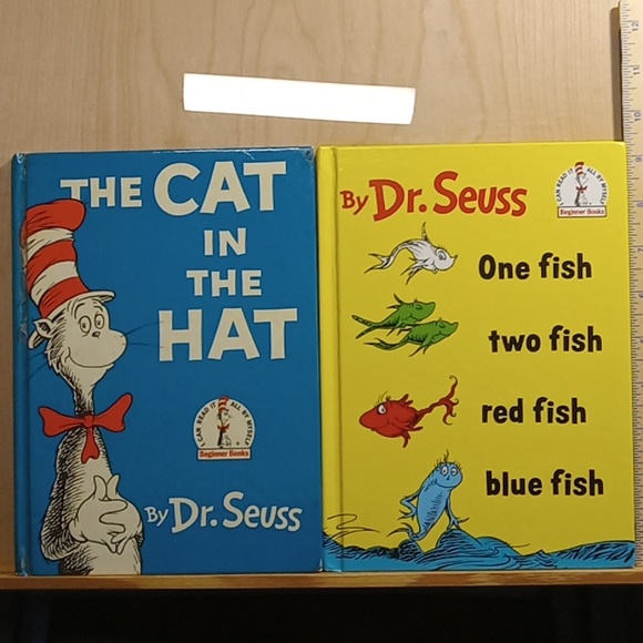 Dr. Seuss | Toys | Dr Suess Book Bundle Of 2 Cat In The Hat One Fish ...